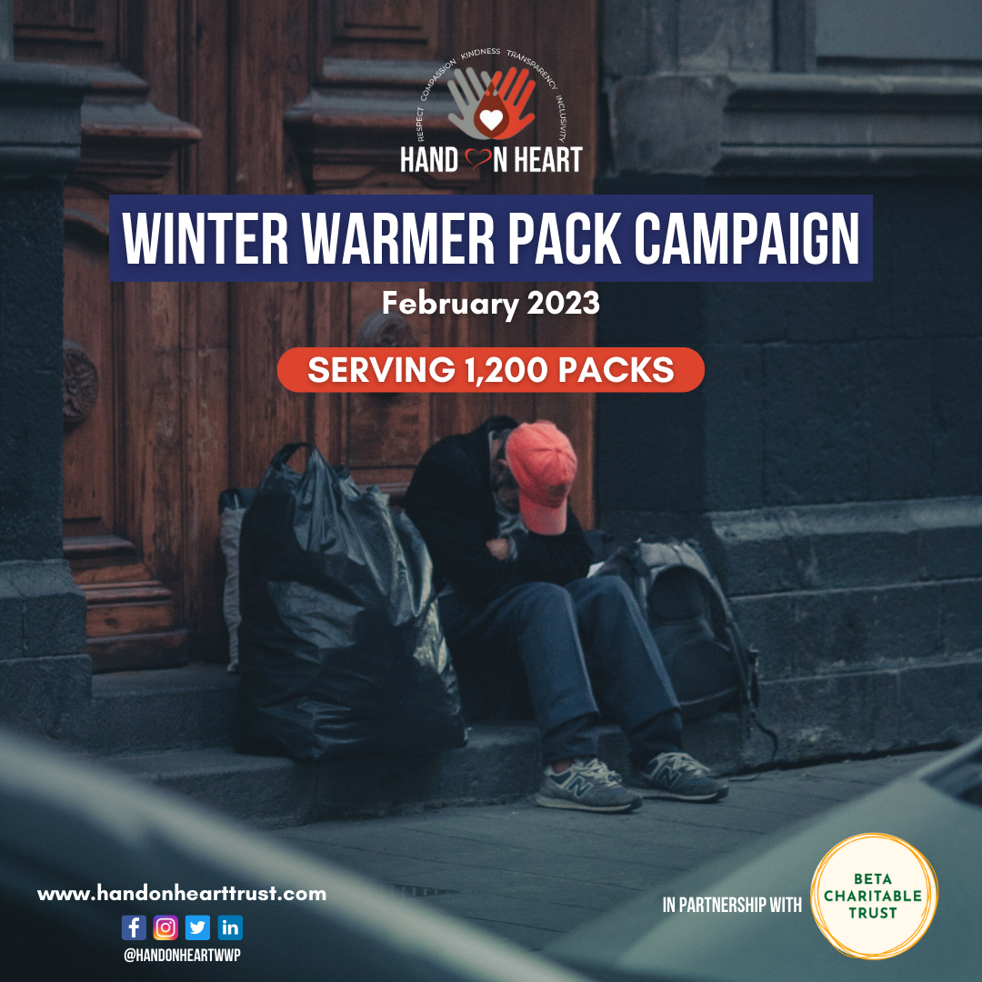 February Winter Warmer Pack Campaign | Hand on Heart
